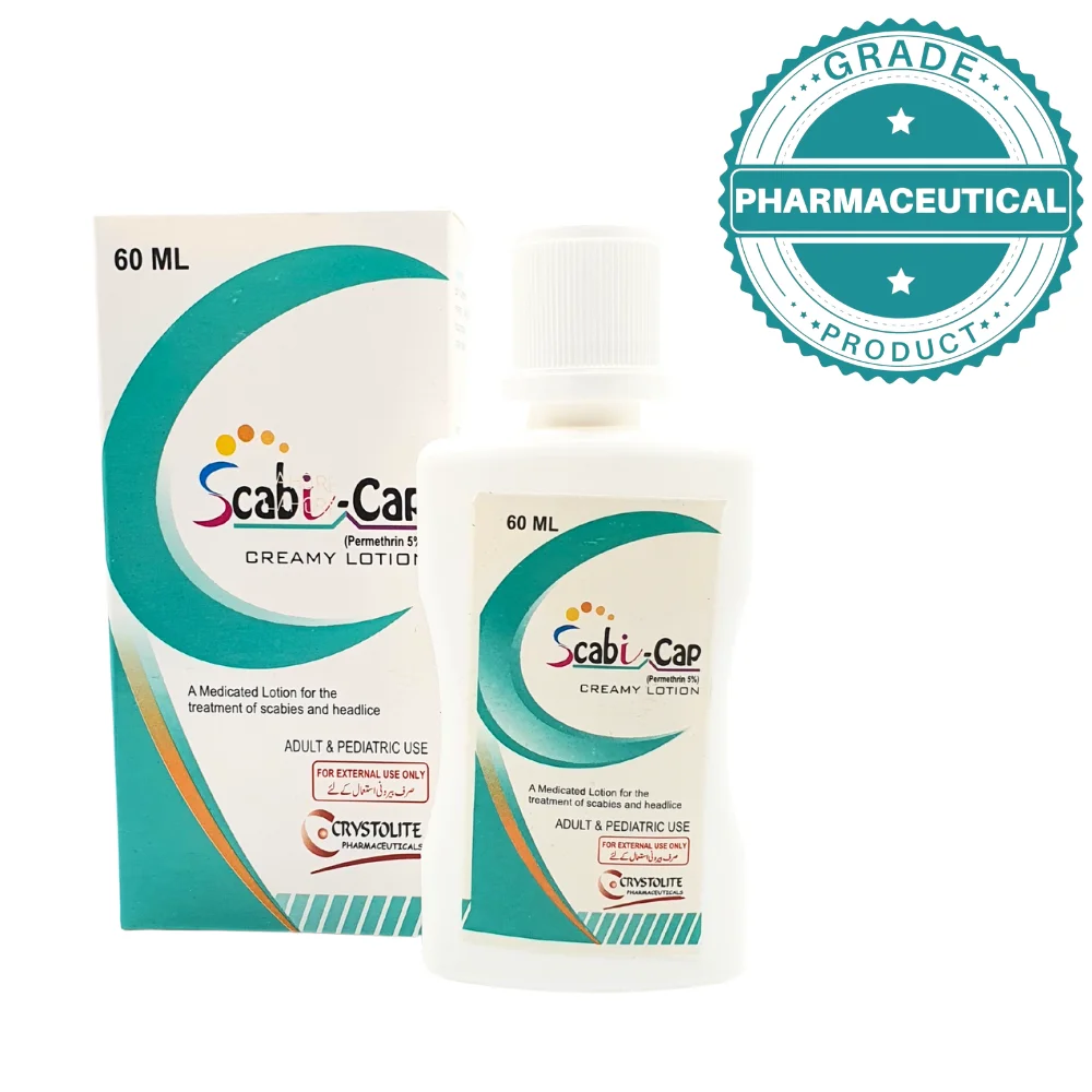 Scabi-Cap Creamy Lotion: Solution Scabies, Head Lice