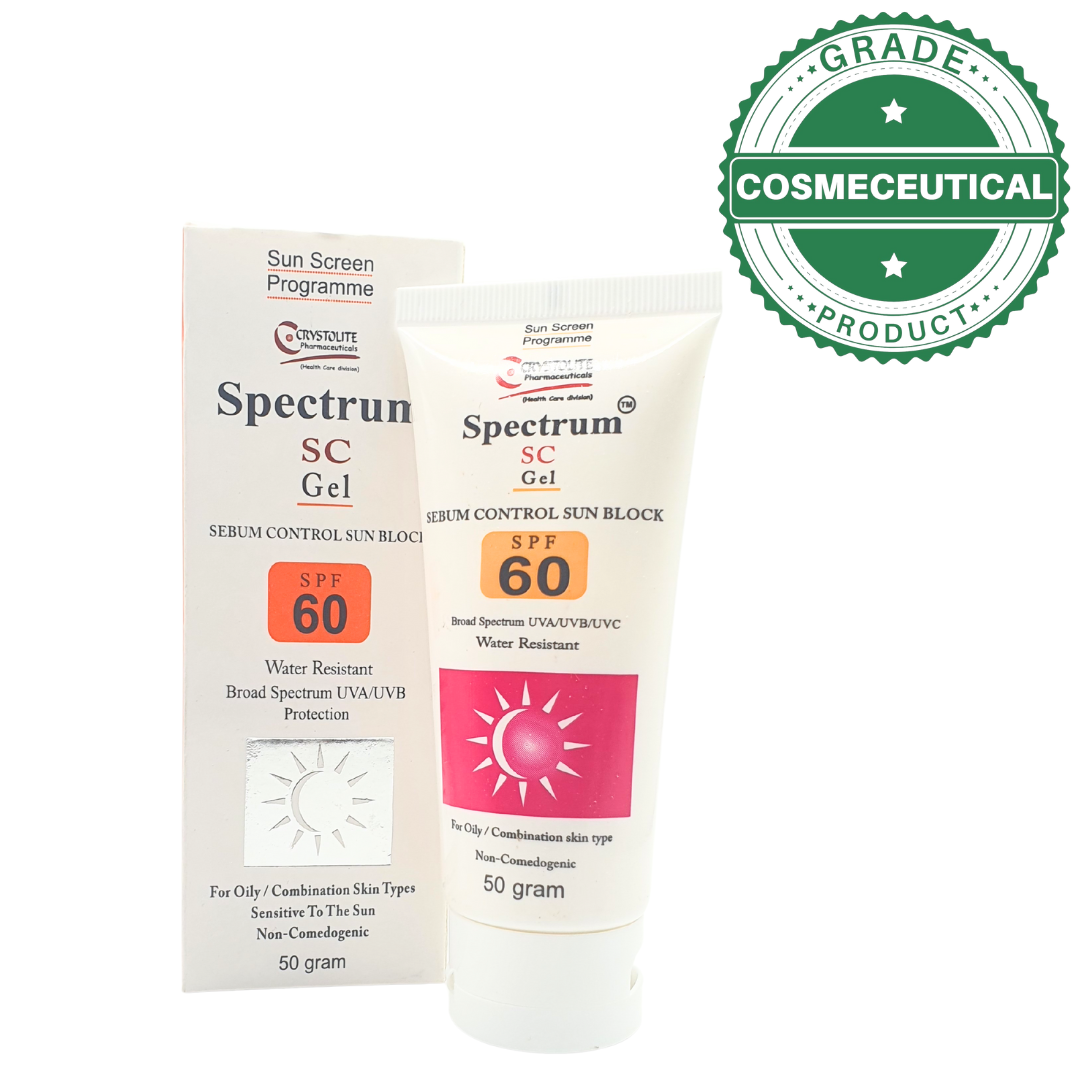 Spectrum SC Gel SPF 60: Sun Protection for oily Skin